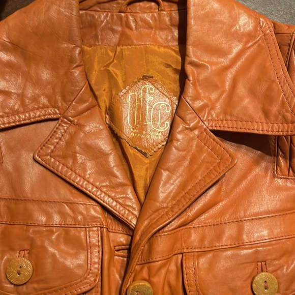 TFC | Jackets & Coats | Rare True Vintage 0 Leather Trench Coat Must ...